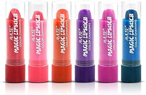 Amazon.com : DEALPLUSDEAL Amuse Original Magic Color Changing Lipstick ...