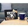 Amazon.com: Isaac Jacobs Black Wood Sentiments Dog “Woof!” Picture ...
