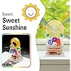Amazon.com: Kikkerland Solar Powered Rainbow Maker – Prism Suncatcher ...