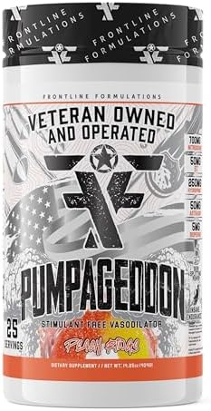 Amazon.com: FRONTLINE FORMULATIONS Pumpageddon, Non Stim Pre-Workout ...