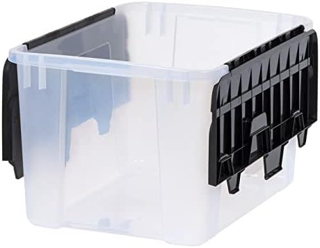 Amazon.com: Akro-Mils 12 Gallon KeepBox File Box Plastic Stackable ...