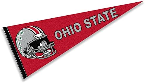 Amazon.com : Ohio State Buckeyes Pennant Flag and Wall Tack Mount Pads ...