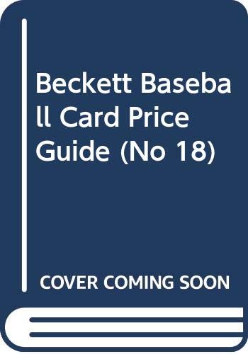 Beckett Baseball Card Price Guide (No 18): James Beckett: 9780345408051 ...