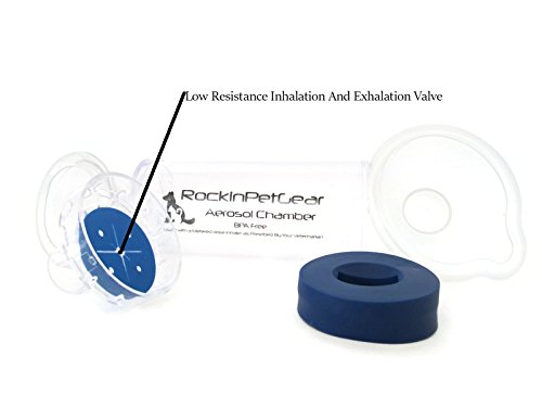 Buy Cat or Dog aerosol Inhaler Spacer Chamber To Help With Breathing ...