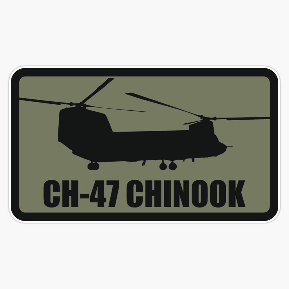 Amazon.com - CH-47 Chinook Patch (Subdued) Window Bumper Sticker Decal 5"
