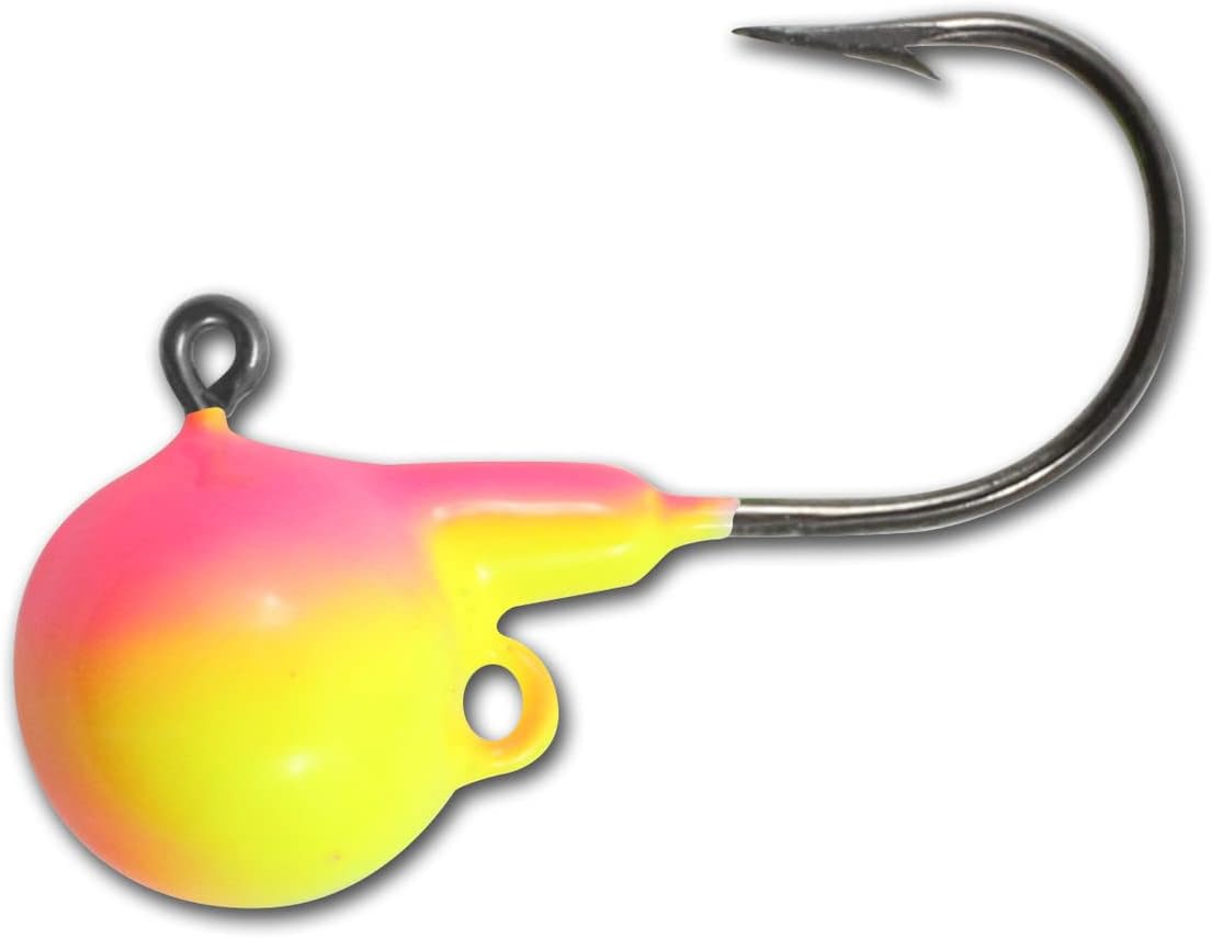 Amazon.com : Northland Tackle Fireball Jig-5 Per Card (1/8-Ounce, Pink ...