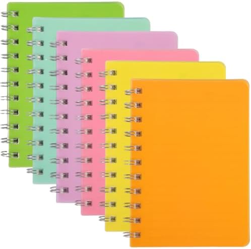 Amazon.com : EOOUT 12 Pack Small Spiral Notebook Pocket Notebooks Memo ...