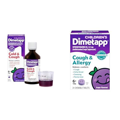 Amazon.com : Dimetapp Children’s Cold, Cough & Allergy Relief Bundle ...