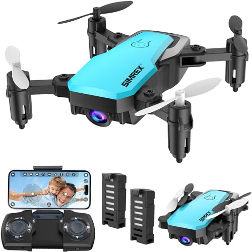SIMREX X300C Mini Drone RC Quadcopter Foldable Altitude Hold Headless ...
