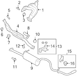 Amazon.com: Ford E9TZ-5E241-A - GASKET : Automotive