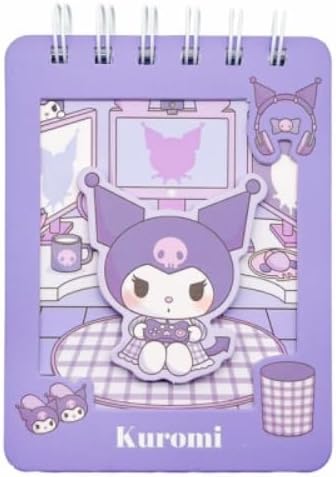 Amazon.com : Generic 3D Cute Small Ruled Spiral Notebook, Pocket ...