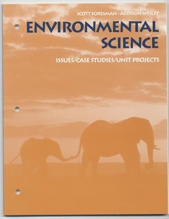 ENVIRONMENTAL SCIENCE Issues/Case Studies/ Unit Projects: Camillo Cimis ...