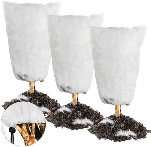 CKABELLY Fleece Plant Cover Garden Fleece Frost Protection for Winter ...