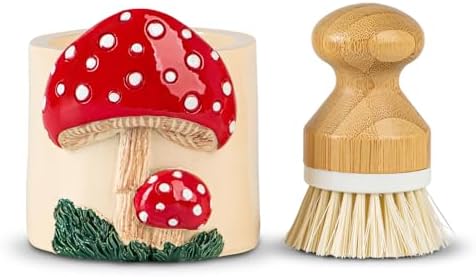 Amazon.com: OTOTO Beardy Dish Brush - Dish Scrub Brush, Gnome Gifts ...