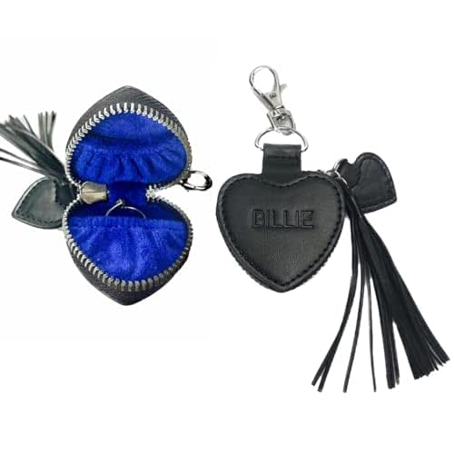 Amazon.com: RING BAG by BILLIE with latch Small Jewelry Case, Ring ...
