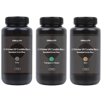 Amazon.com: Creality 3D Printer Resin Bundle 405nm UV Curing Resin ...