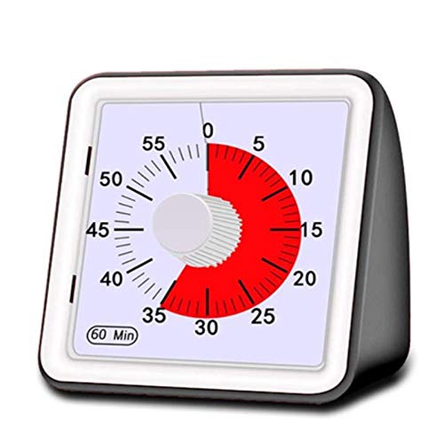 Buy YOPU 60-Minute Analog Visual Timer Silent Countdown Time Management ...