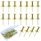 Amazon.com: 100Pcs Push Pins Gold, Stick Pins for Bulletin Board ...