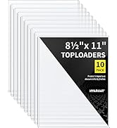 Amazon.com : HYARUAT 12x18 Toploader - Clear Semi-Rigid PVC Sheet ...