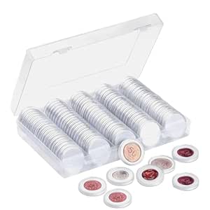 LEWANO 100pcs Coin Capsules – 5 Assorted Sizes (17/19/21/25/30mm ...