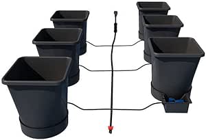 Amazon.com: AutoPot 6 Pot XL System with 6.6 Gallon Plastic Pots and No ...