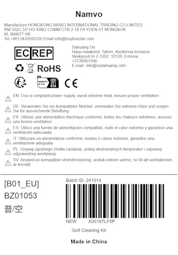 Namvo 3Pcs/Set Golf Club Head Covers, Golf Equipment Pole Protective ...