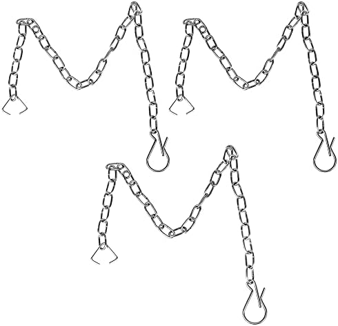 Sankoly 3 Pieces Stainless Steel Toilet Flapper Chain 9.6 Inches ...