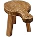 Amazon.com: Creative Co-Op Round Shaped Riser with Handle Wood Pedestal ...