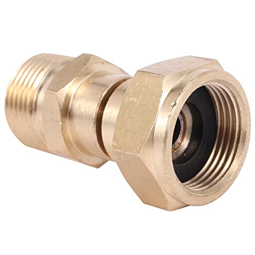 Puttussy Pressure Washer Swivel Joint, Free to Hose Fitting, Anti Twist ...