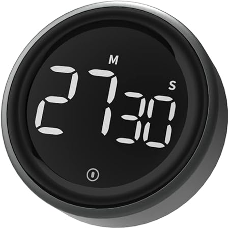 FAWES Timers, Digital Kitchen Timer Magnetic with 3.2 Inches Large LED ...