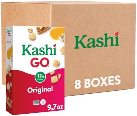 Amazon.com : Kashi GO Breakfast Cereal, Fiber Cereal, Family Breakfast ...