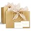 TACHIO Gift Bags Medium, 2Pcs Paper Gift Bag with 4 tissue papers and ...