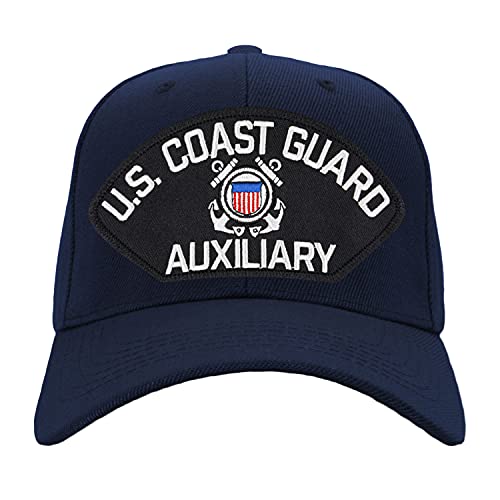 Buy PATCHTOWN US Coast Guard Auxiliary Hat/Ballcap Adjustable One Size ...