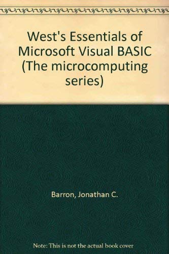 Amazon | West's Essentials of Microsoft Visual Basic (West's Microcomputing Series) | Barron ...