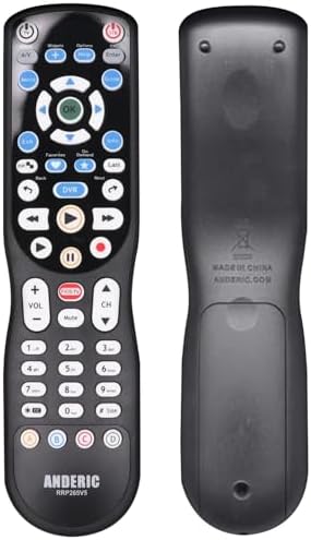 Amazon.com: ANDERIC RRP265V5 Replacement Remote Control Compatible with ...