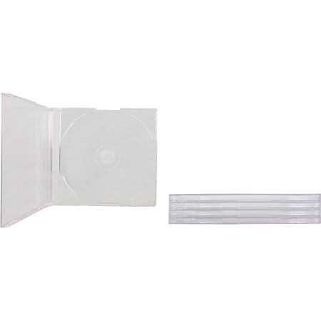 Amazon.com: (5) Slimline Import CD-5 Jewel Boxes - Holds J Card Inserts ...