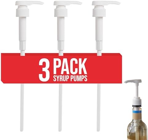 Amazon.com : DaVinci Gourmet Flavored Syrup Pump, 1/4 oz (Pack of 3 ...