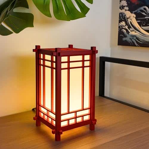 Amazon.com: Japanese Shoji Style Lantern - Exquisite Japanese Decor for ...