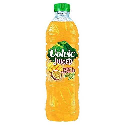 Amazon.com: Volvic Juiced Mango & Passionfruit Mineral Water - 1L (33 ...