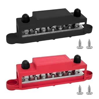 Timing Terminal Block, with 4 Pole Terminal Blocks 5/16" (M8), Durable ...