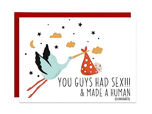 You Guys Had Sex And Made A Human Congrats Carte De Naissance