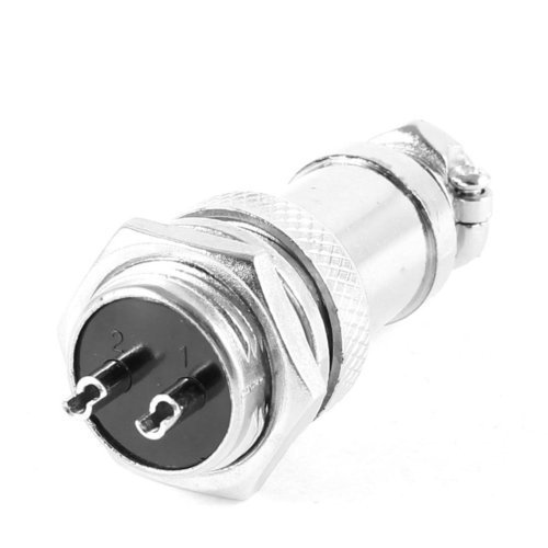 Sibass 2 Pin Industrial Metal Round Connectors : Amazon.in: Industrial ...