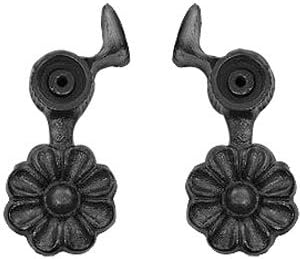 Amazon.com: John Wright 088202 Flower Shutter Dog with Post - Pair ...