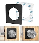 Amazon.com: MOSECYOU Door Knob Backing Plates Round Version, Satin ...