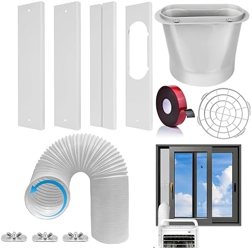 Amazon.com: KXXFFWS Portable Air Conditioner Window Vent Kit with 5.9 ...