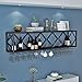 Wine rack Bar Unit Floating Shelves Wall-Mounted Inverted Wine Glass ...