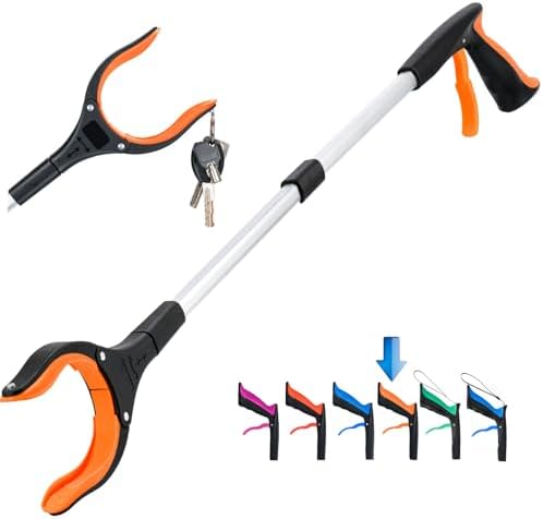 Amazon.com: Grabber Reacher Tool,32 Inch Extra Long Foldable Pick Up ...