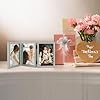 Amazon.com - 4x6 Triple Hinged Frames, 3 Folding Picture Frame ...