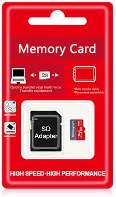 Amazon.com: 256GB TF Card with SD Adapter, U3 Class 10 Ultra High Speed ...