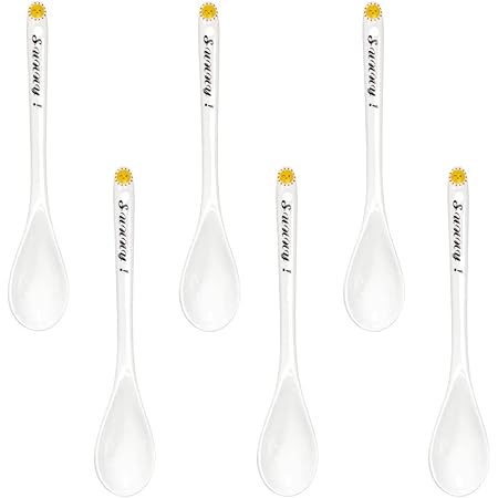 Small Coffee Spoons Ceramic Espresso Spoons set of 6 Demitasse Spoons ...